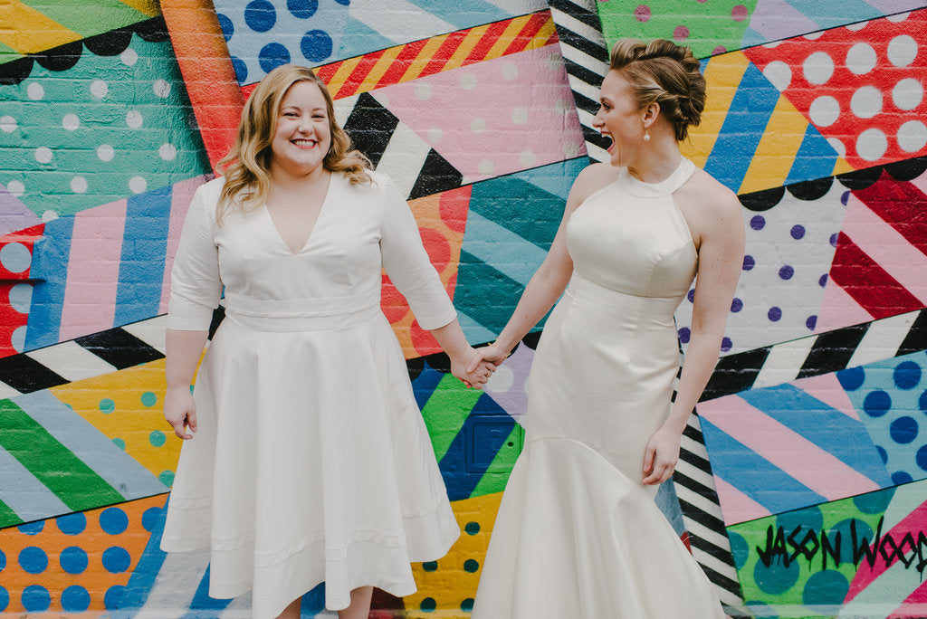 Jenna & Emily - Intimate Interfaith Wedding in New York City – Tallulah ...